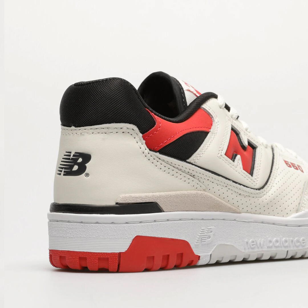 Buty New Balance 550 - Biało-czerwone > Storamore